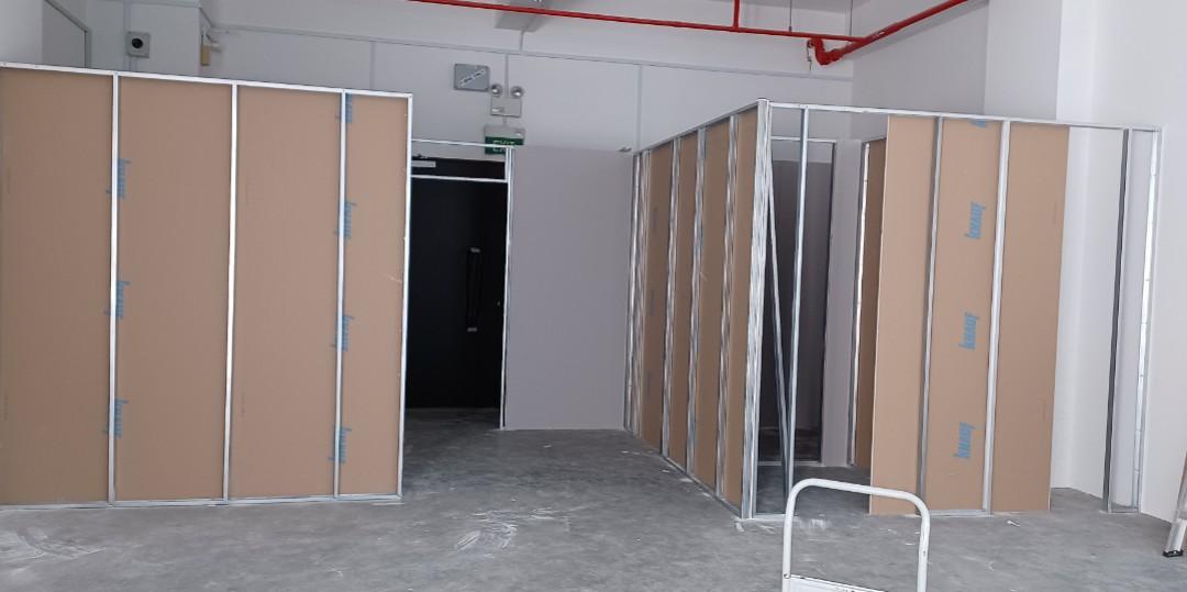 Dry partition / plaster ceiling, Home Services, Renovations, Full Home ...