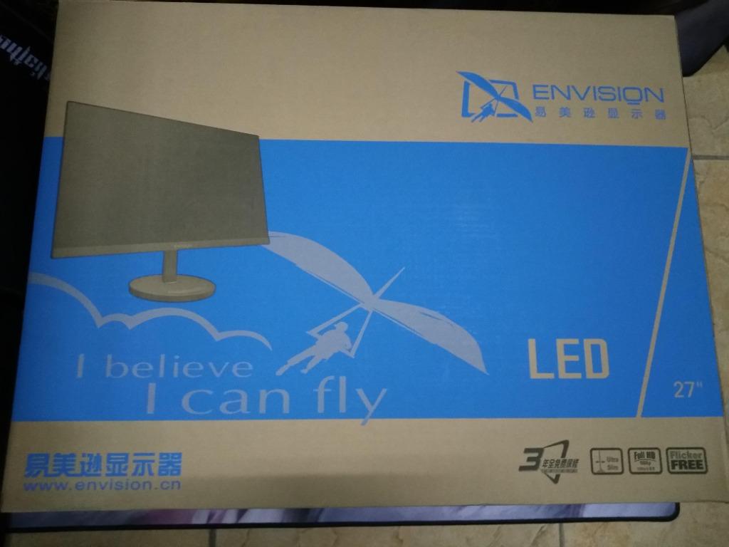 ENVISION 27" LED MONITOR, Computers & Tech, Parts & Accessories ...
