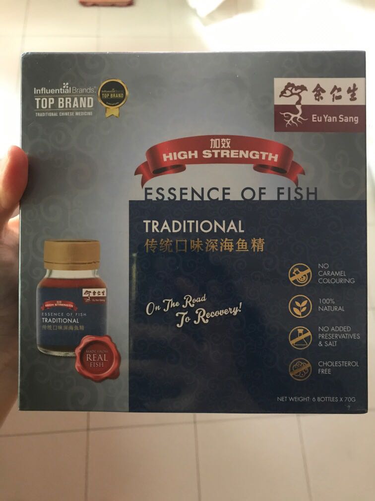 Eu Yan Sang Fish Essence, Health & Nutrition, Health Supplements ...