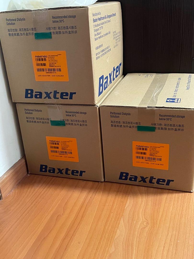 Free Baxter PD solutions, Health & Nutrition, Medical Supplies & Tools ...
