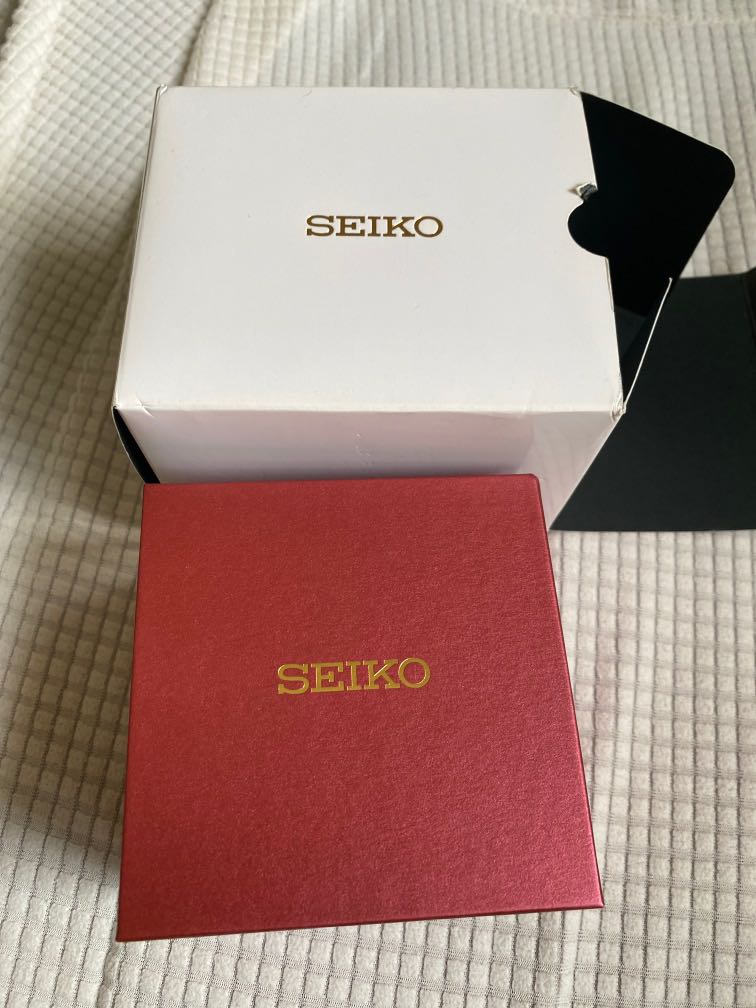Free!! Seiko watch box, Luxury, Watches on Carousell