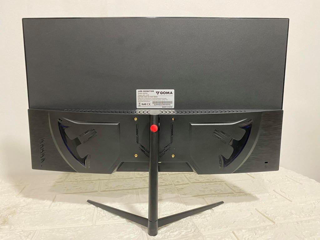 GOMA 24inch 75hz Frameless Semi Curve LED Monitor, Computers & Tech ...
