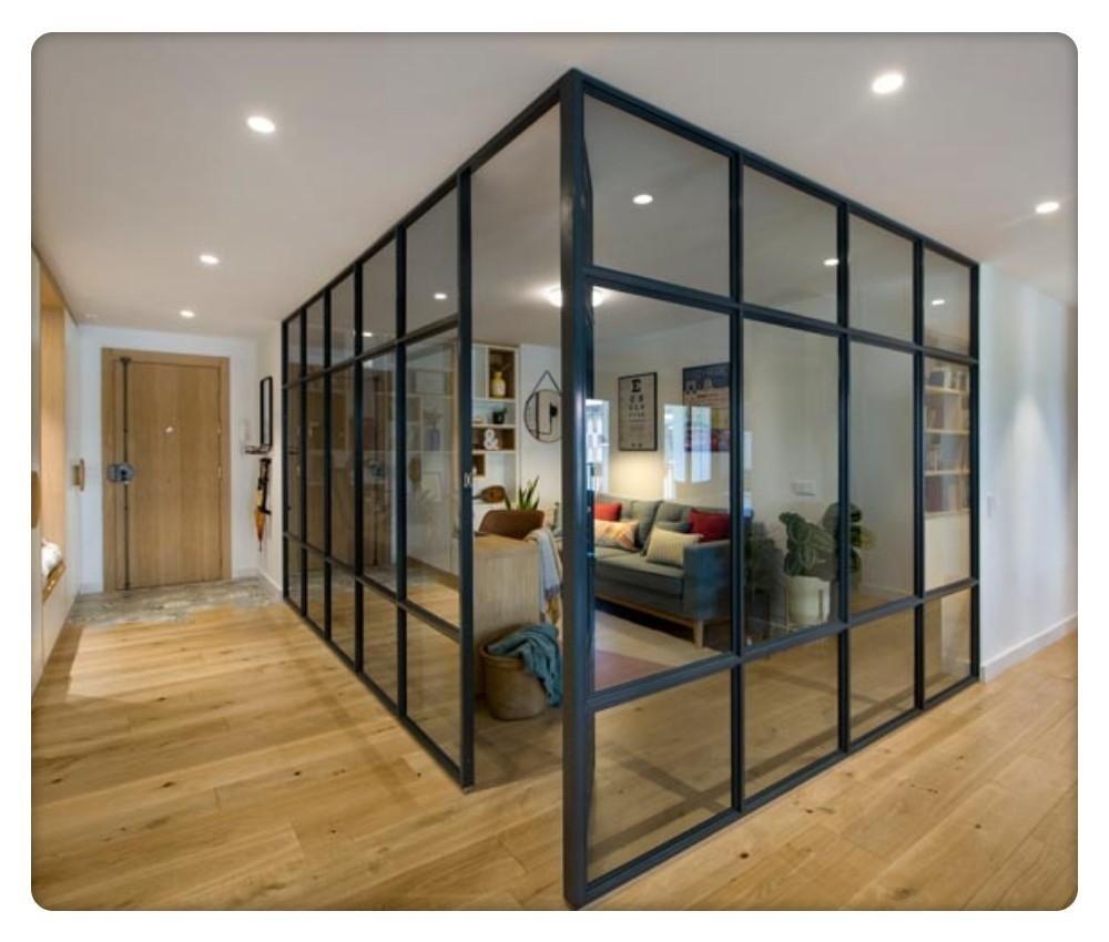 Home Office Study Room Create a Glass Enclosed H/O allows Light and ...