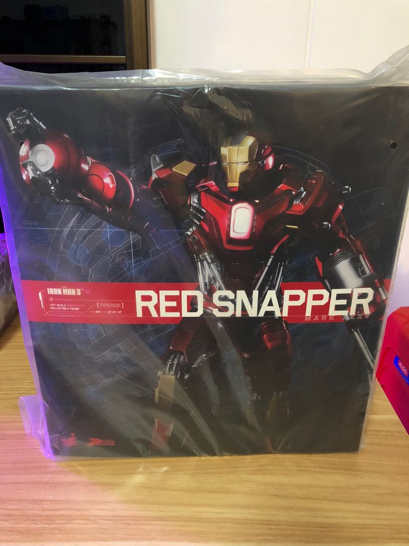 Hot toy Red Snapper Iron man, Hobbies & Toys, Memorabilia ...