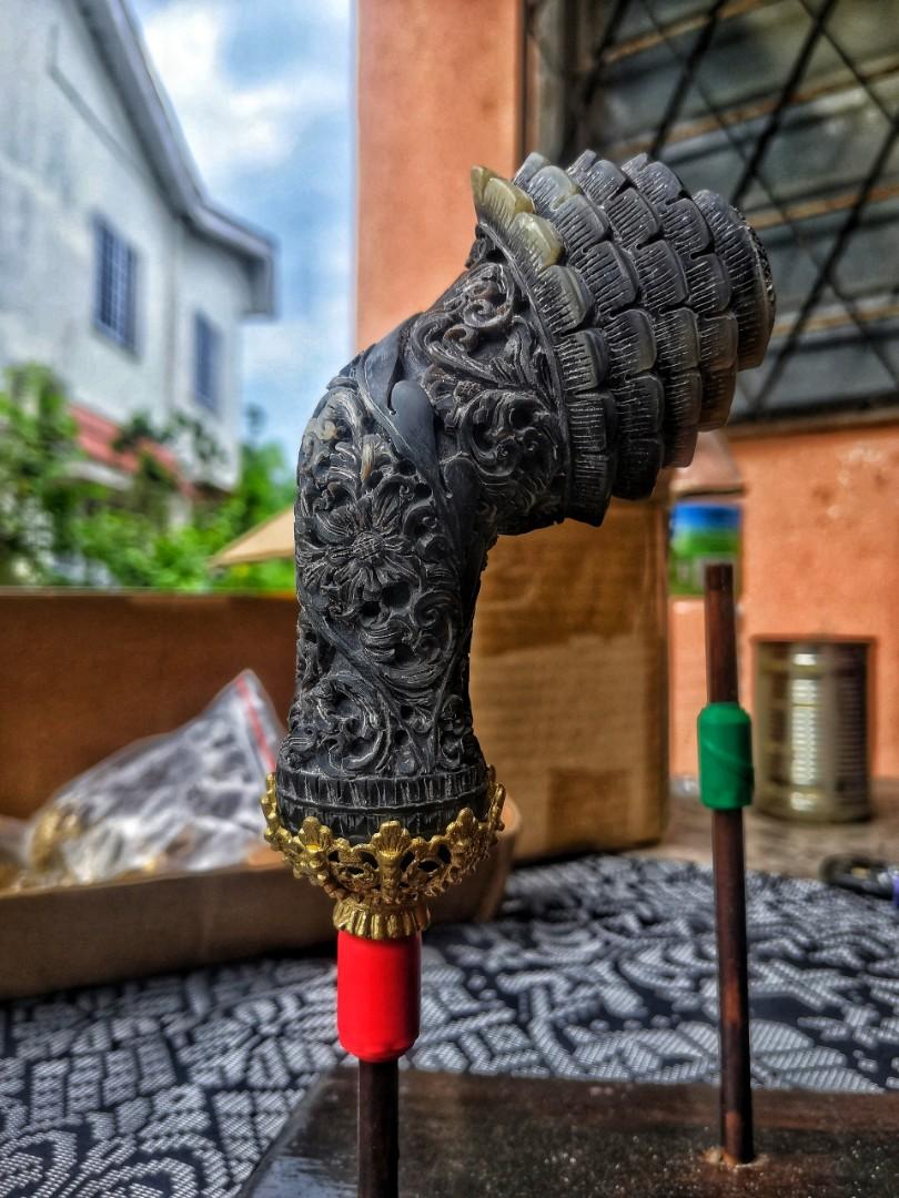 Hulu tapak kuda ukiran halus, Hobbies & Toys, Stationery & Craft ...