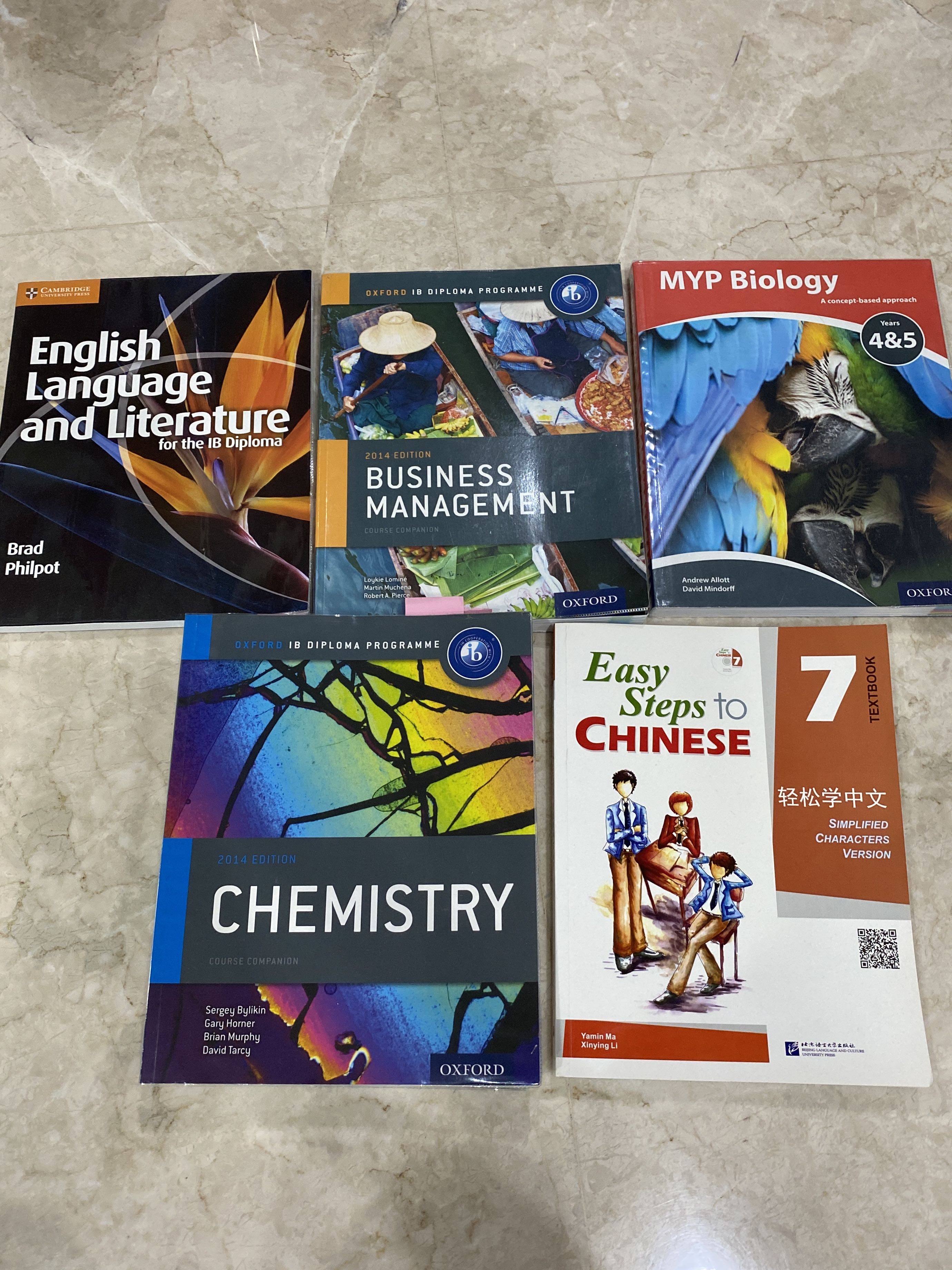 IB MYP & Diploma Assorted Textbooks, Hobbies & Toys, Books & Magazines ...