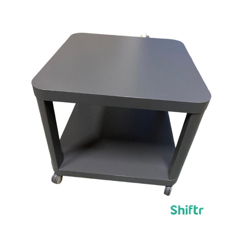 Ikea Tingby Side Table with Wheels (Grey), Furniture & Home Living ...
