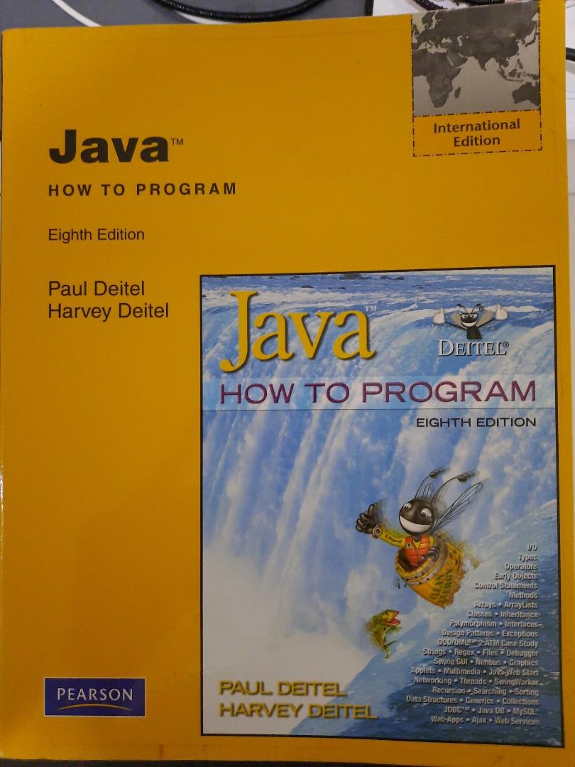 Java How to Program - 8th edition - Deitel, Hobbies & Toys, Books ...
