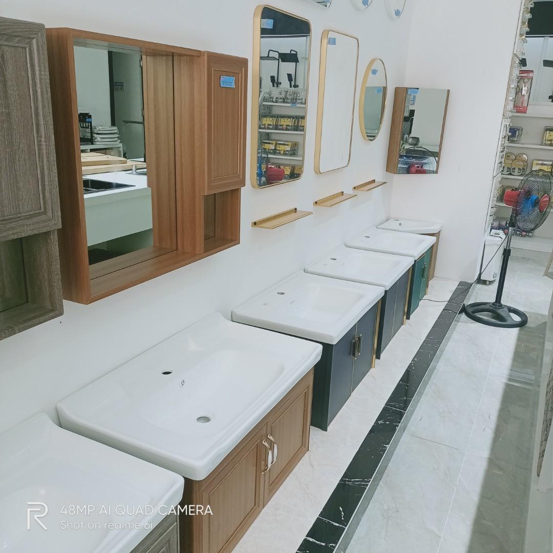 Lavatory cabinet, Furniture & Home Living, Bathroom & Kitchen Fixtures ...