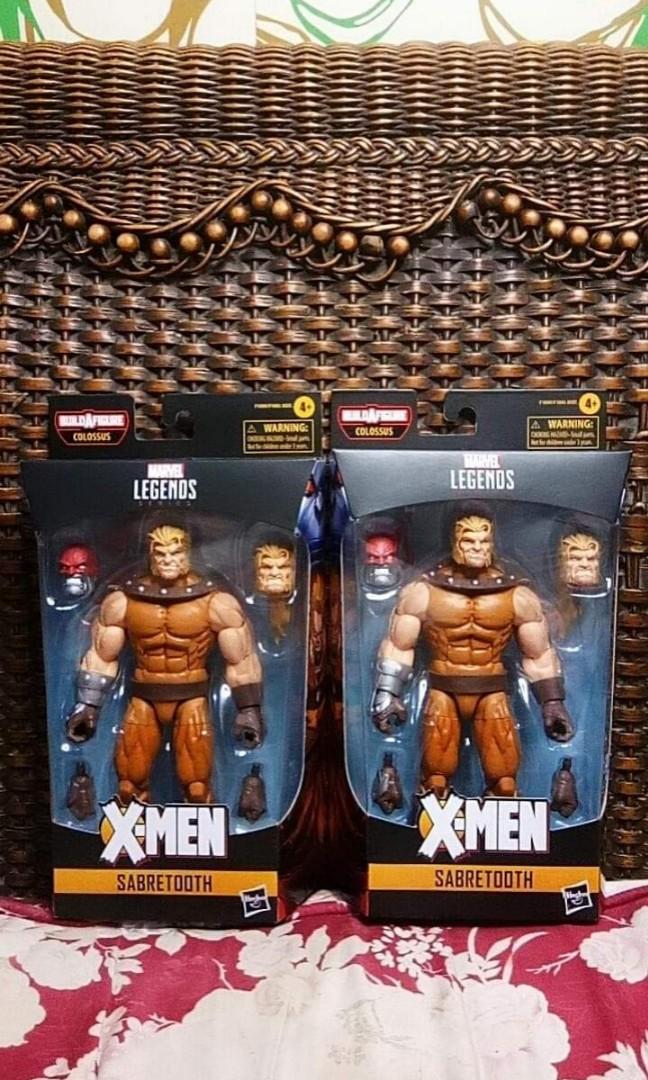 Marvel Legends Sabretooth (BAF Colossus), Hobbies & Toys, Toys & Games ...
