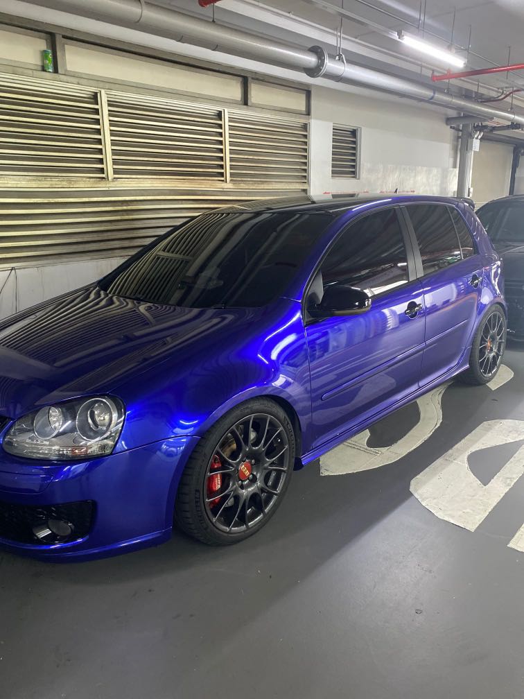 Golf Mk5 full wrap metallic blueberry, Car Accessories, Accessories on ...