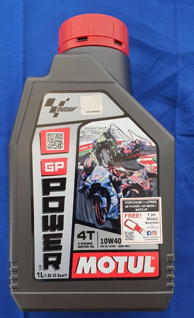 Motul GP POWER ENGINE OIL, Motorcycles, Motorcycle Accessories on Carousell