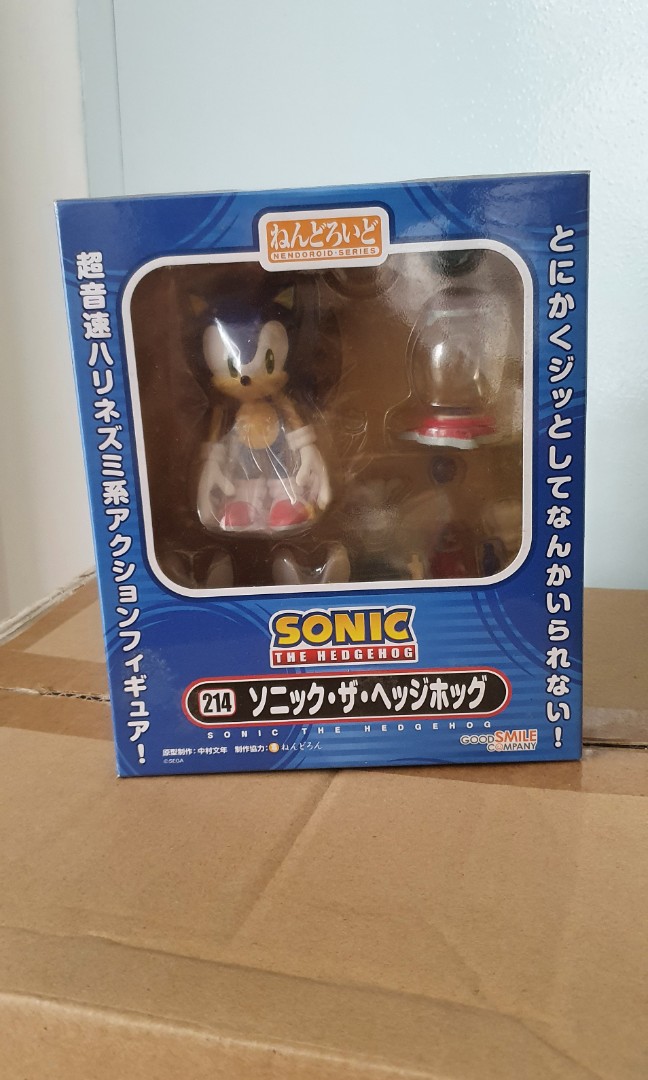 Nendoroid 214- Sonic the hedgehog, Hobbies & Toys, Toys & Games on ...