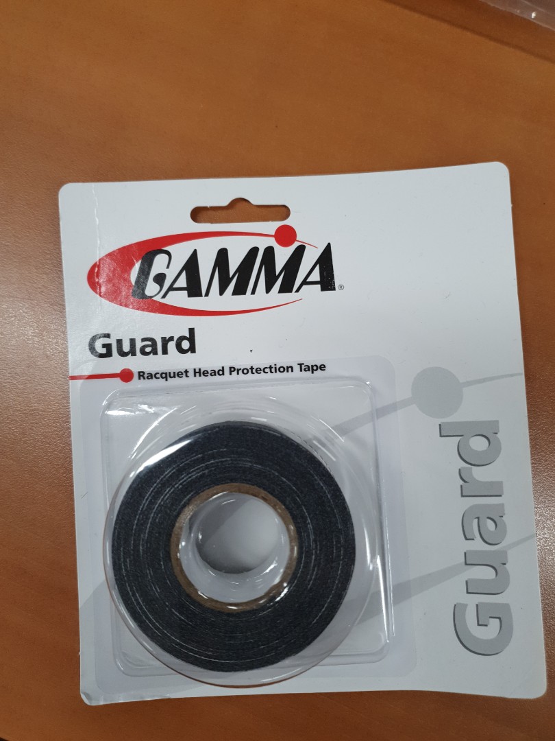 New Gamma Racket Head Guard Tape, Sports Equipment, Sports & Games ...