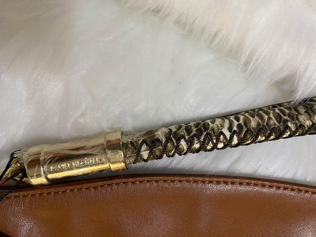 Original Daniel Hechter Leather Shoulder bag in Brown, Women's Fashion ...