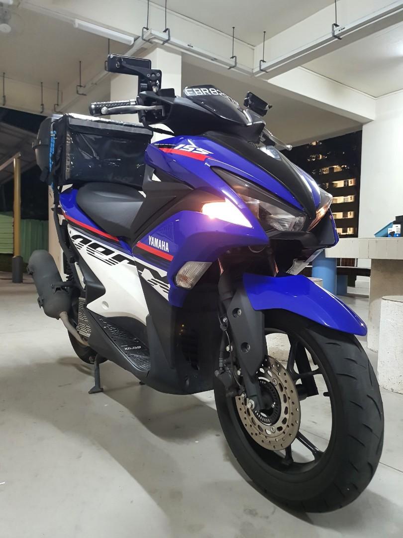 Original Yamaha Aerox Coverset, Motorcycles, Motorcycle Accessories on ...