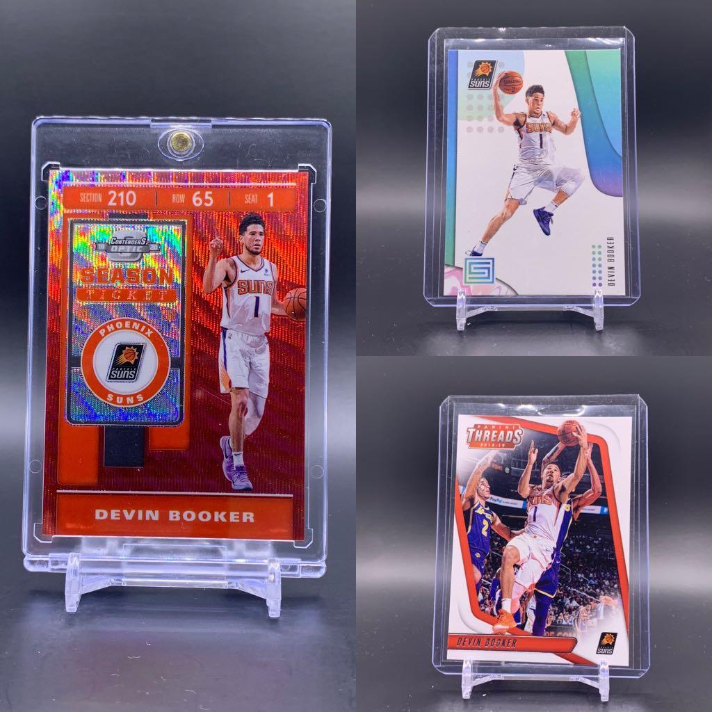 PANINI NBA CARDS - DEVIN BOOKER - PC LOT (3 CARDS), Hobbies & Toys ...