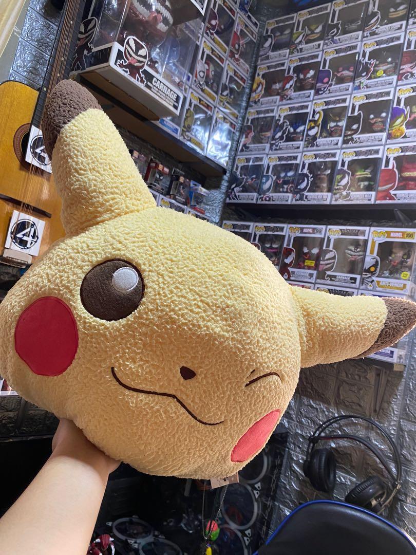 Pokemon Big Pikachu Head, Hobbies & Toys, Toys & Games on Carousell