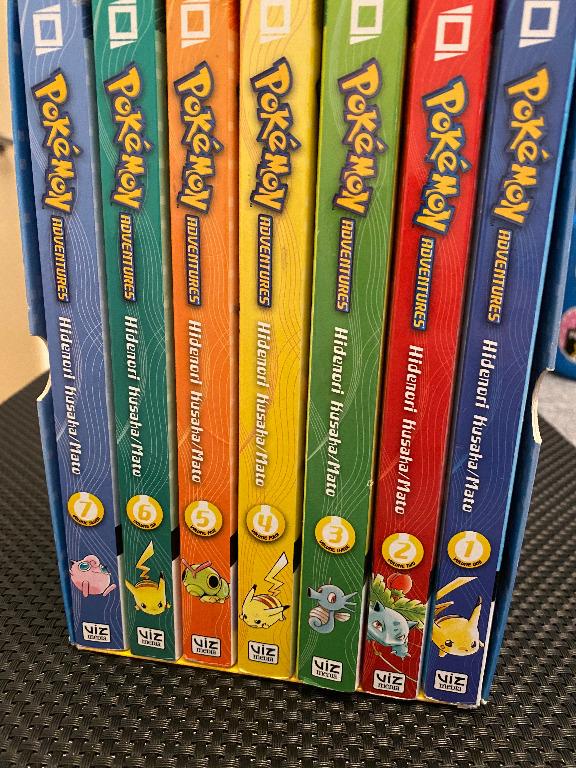 Pokémon Adventures Red & Blue Box Set (Vols. 1-7), Hobbies & Toys ...