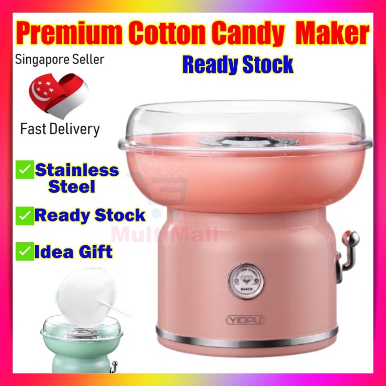 Premium Pink Cotton Candy Maker, TV & Home Appliances, Kitchen ...
