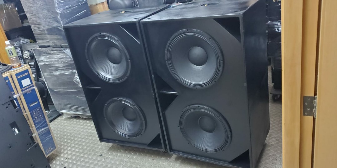 QSC 18寸 18 inch SB-7218 超低音 Cinema Subwoofer 影院低音炮 喇叭, 音響器材, Soundbar ...