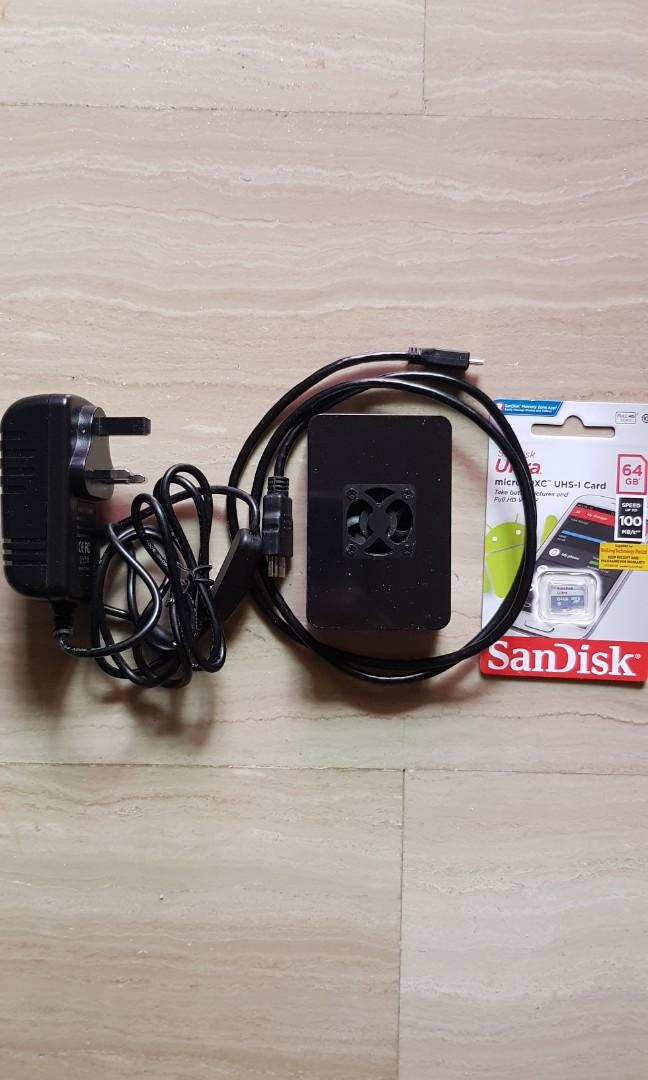 RPI 4B, 4GB Starter Kit, Computers & Tech, Parts & Accessories ...