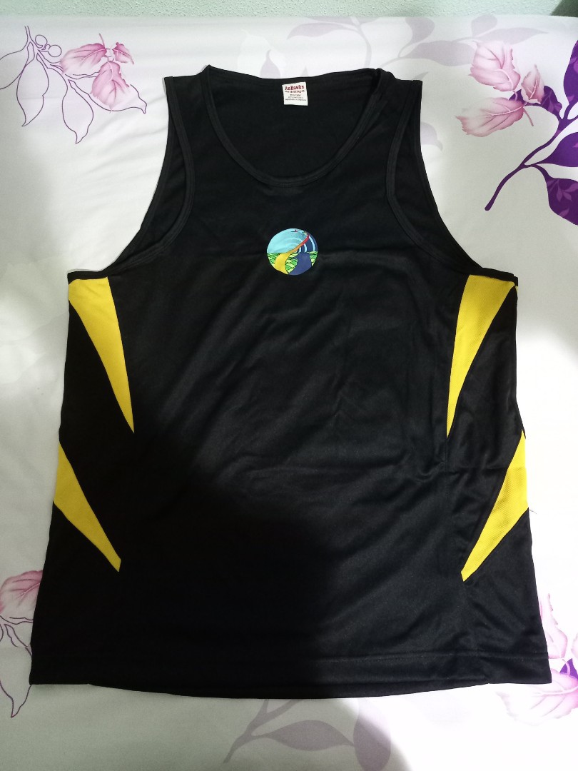 RSAF Air Force Air Warriors DAG SAF PT Running Singlet M, Men's Fashion ...