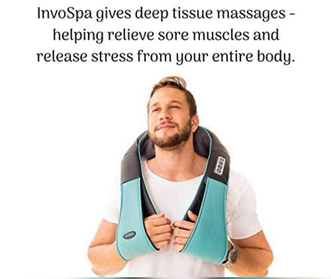 Shiatsu neck shoulder back massager, Beauty & Personal Care, Bath ...