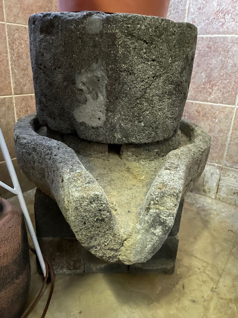 Soya bean grinder stone, Furniture & Home Living, Gardening, Gardening ...