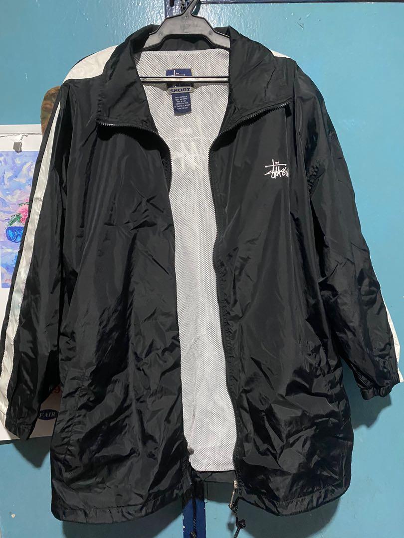 Stussy Windbreaker, Men's Fashion, Tops & Sets, Hoodies on Carousell