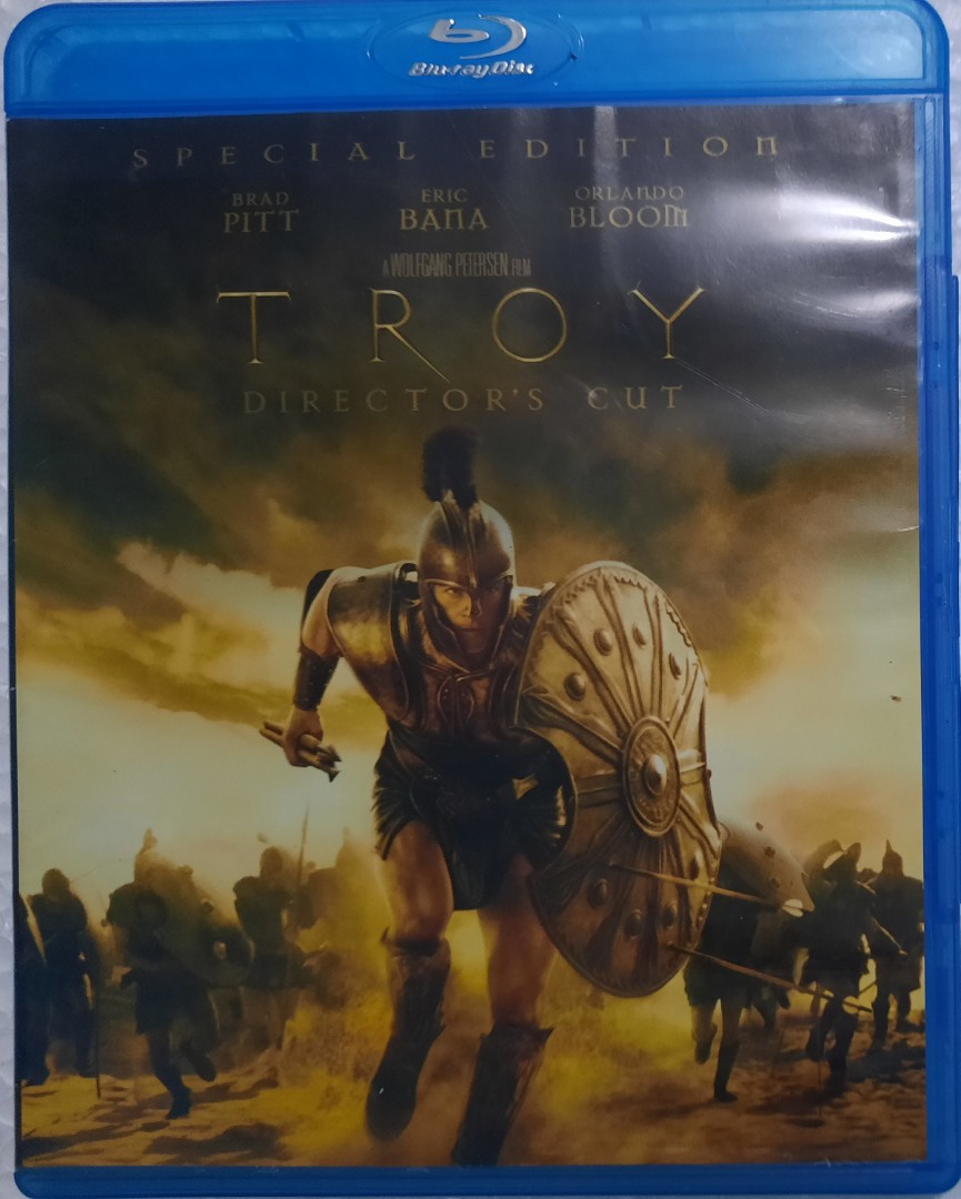 TROY -Special Edition Director's Cut [Blu-ray], Hobbies & Toys, Music ...