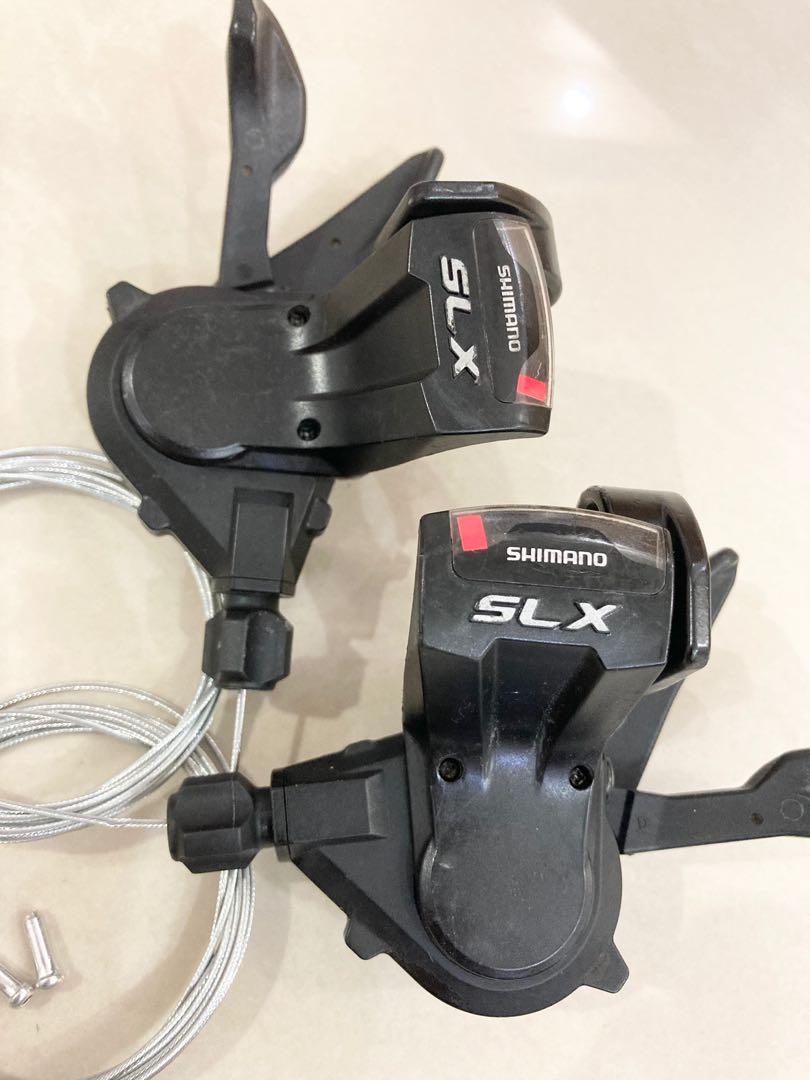 Used - Shimano SLX M660 Shifter Pair 3 X 9 Speed ( D ), Sports ...