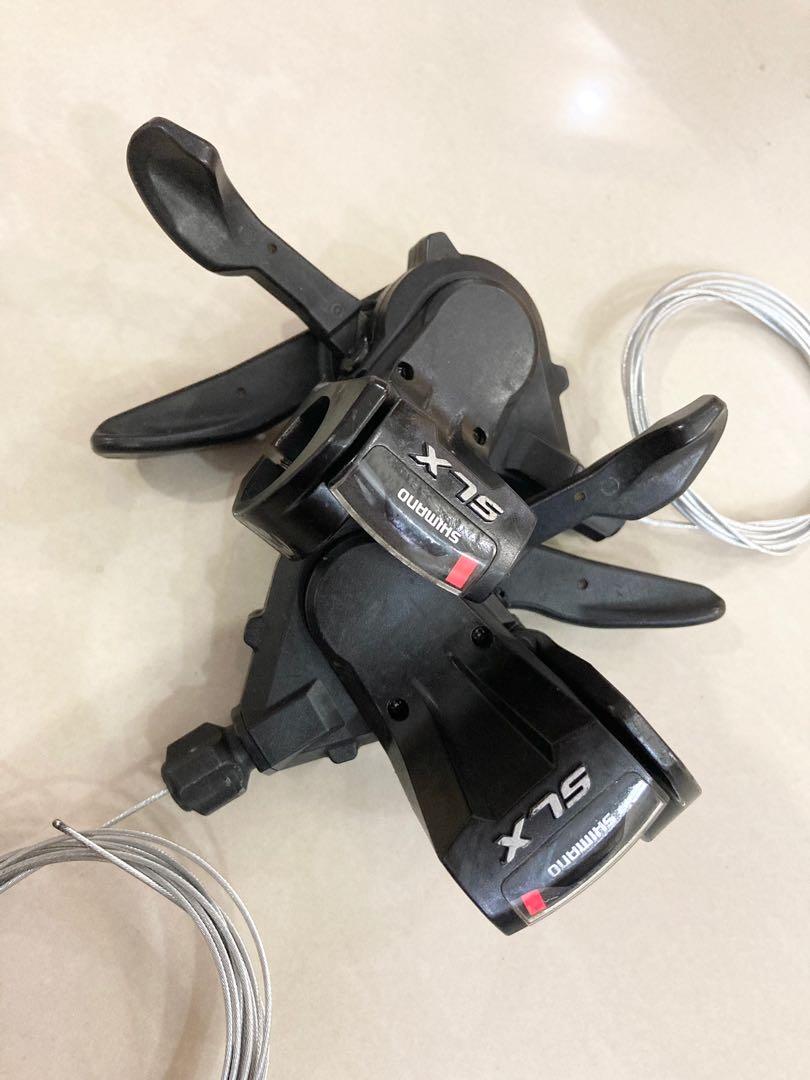 Used - Shimano SLX M660 Shifter Pair 3 X 9 Speed ( D ), Sports ...
