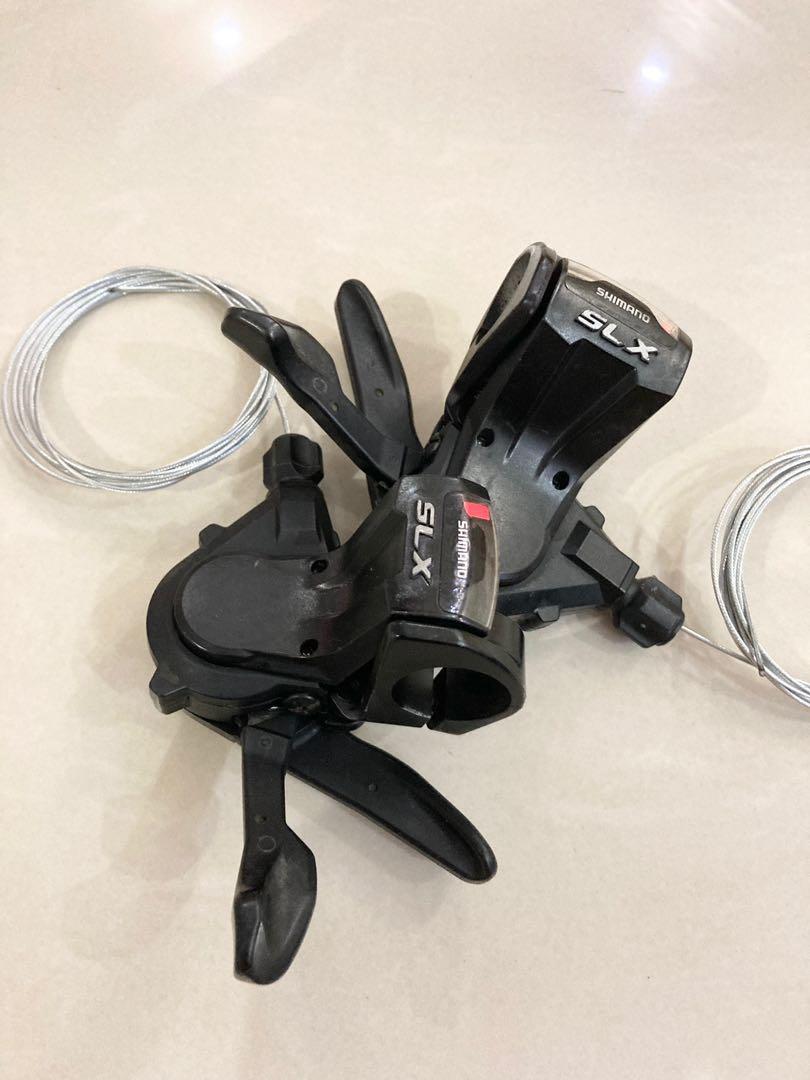 Used - Shimano SLX M660 Shifter Pair 3 X 9 Speed ( D ), Sports ...
