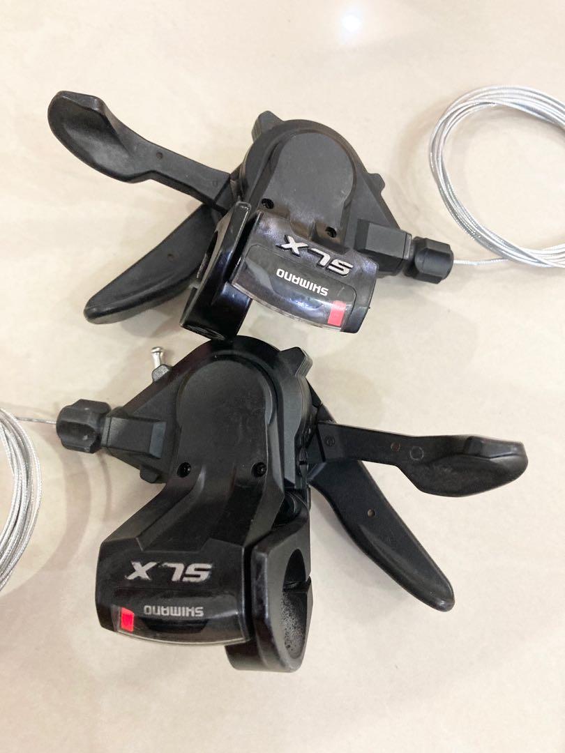 Used - Shimano SLX M660 Shifter Pair 3 X 9 Speed ( D ), Sports ...