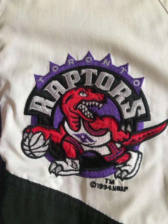 Vintage 1994 90s NBA Toronto Raptors Pro Player Jacket, Men's Fashion ...