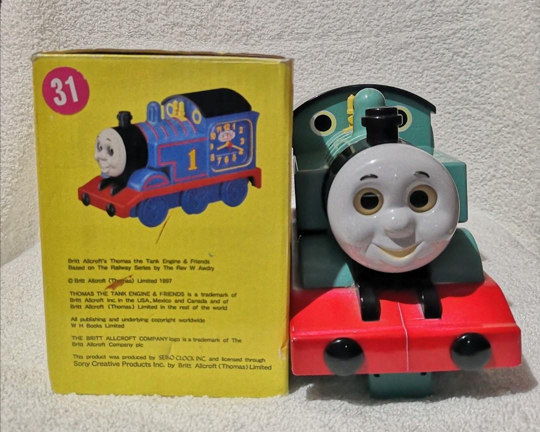 Vintage 1997 Britt Alcroft's THOMAS ALARM CLOCK rare, Hobbies & Toys ...