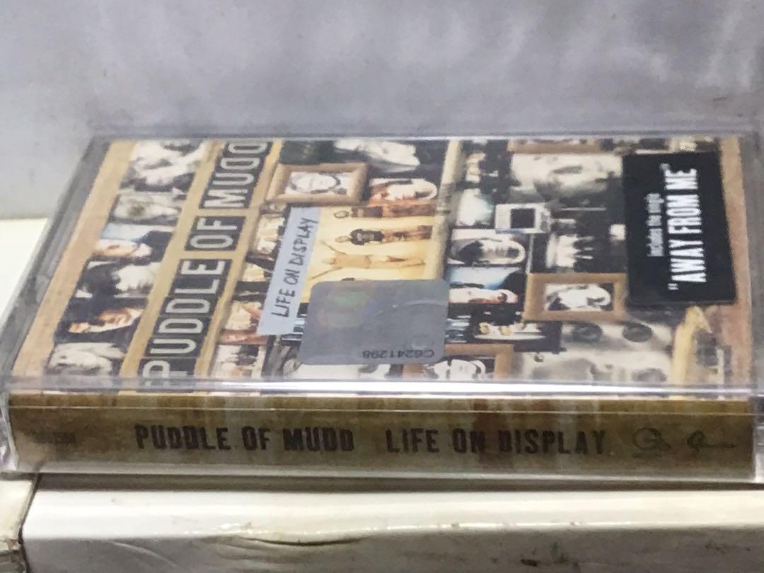 VINTAGE CASSETTE TAPE Puddle of Mudd- Life on Display OOP KASET NOS NEW ...
