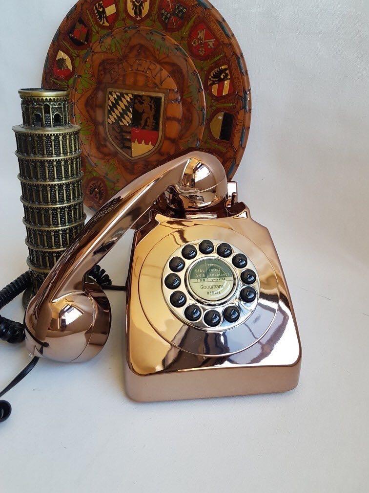 Vintage-Style Telephone (not rotary), Furniture & Home Living, Home ...
