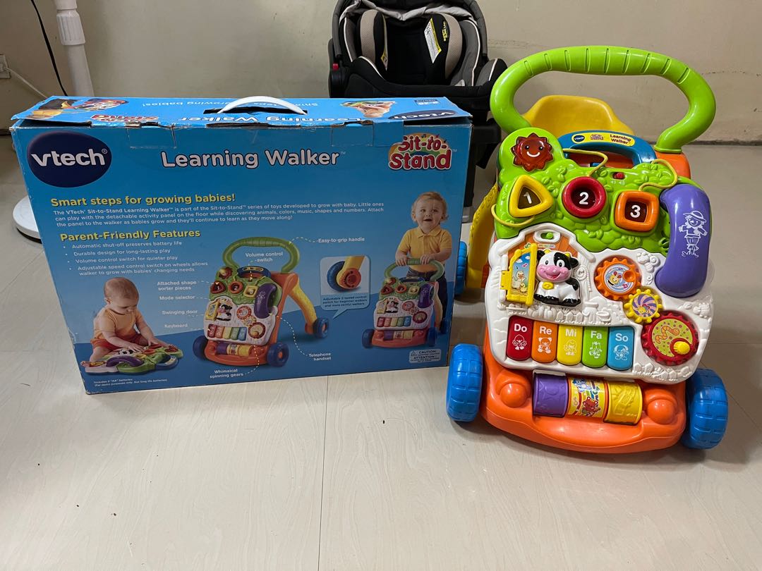 Vtech Push Walker, Babies & Kids, Infant Playtime on Carousell
