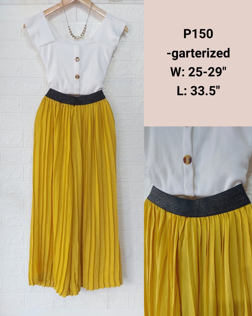 Wide Leg Squarepants, Women's Fashion, Bottoms, Other Bottoms on Carousell