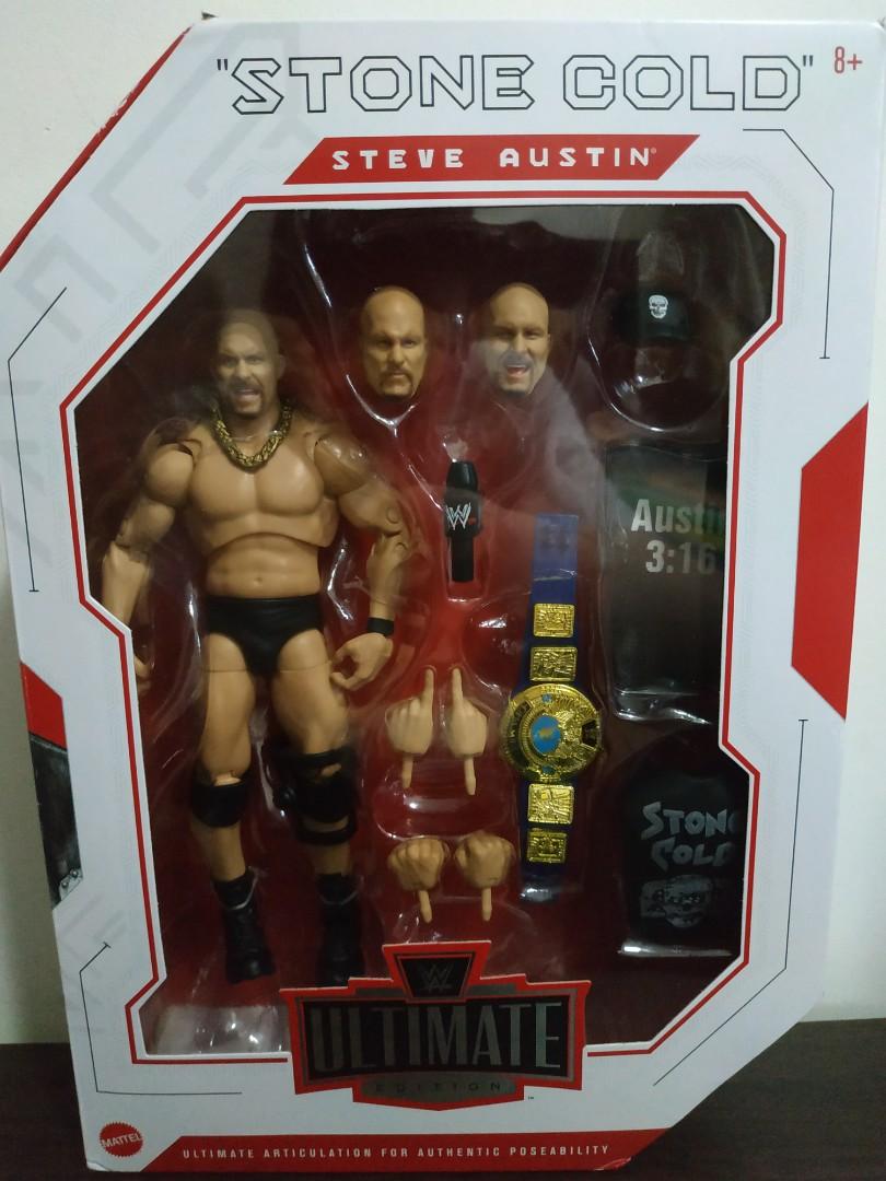 WWE Ultimate Edition Stone Cold Steve Austin, Hobbies & Toys, Toys & Games on Carousell
