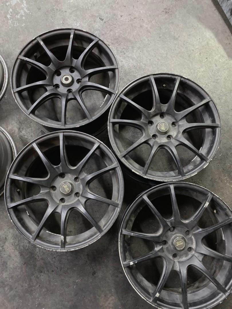 17" inch Used Rims (Made in Japan), Car Accessories, Tyres & Rims on ...