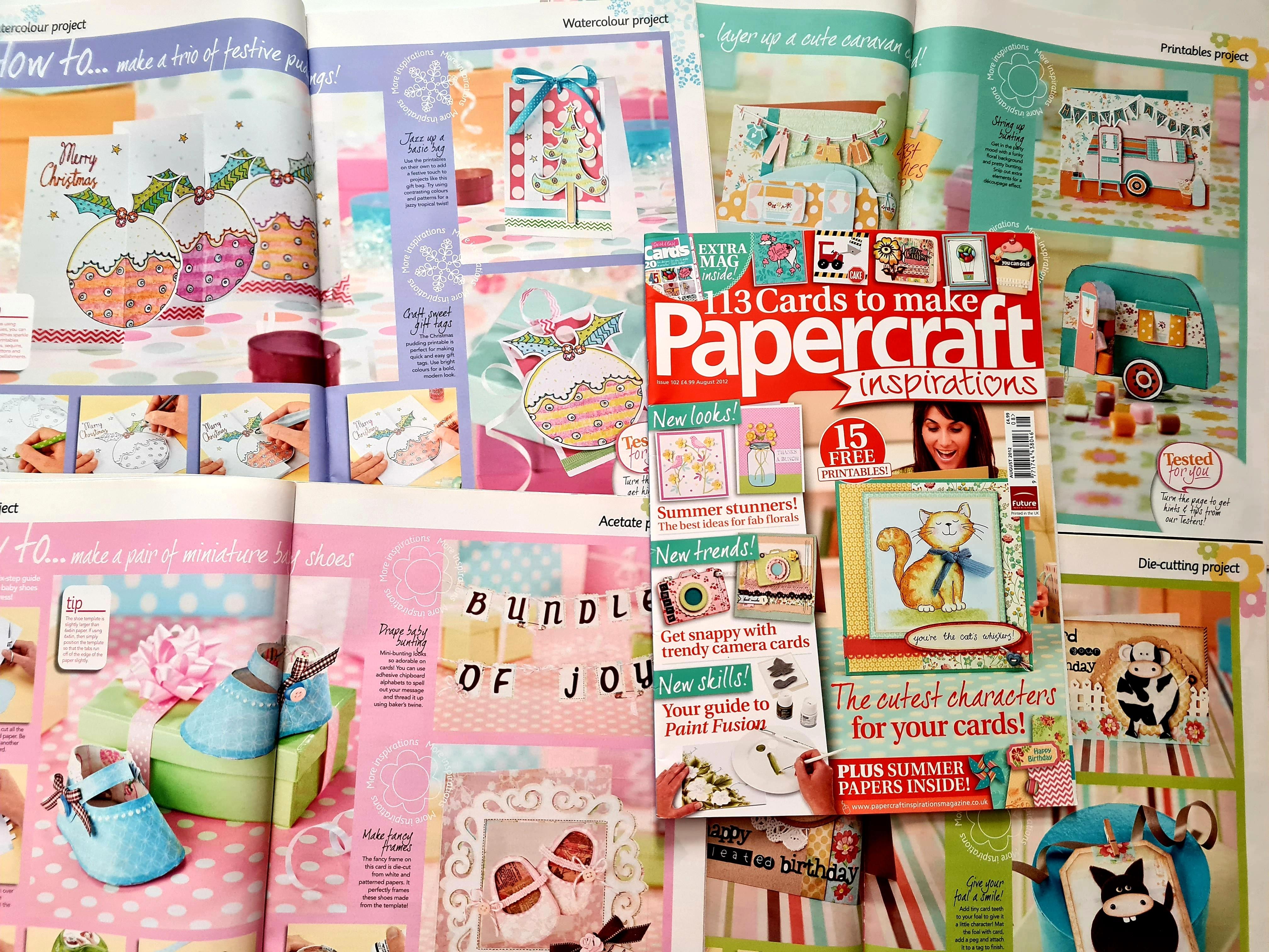 1 copy: Papercraft Inspirations / papercraft essentials (Issue Yr 2010 ...