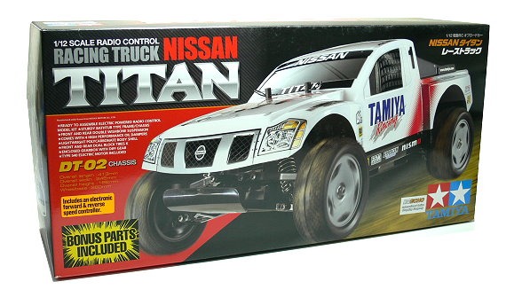 田宮遙控模型車 Tamiya 1/12 NISSAN TITAN DT02 Racing Truck 58511, 興趣及遊戲, 玩具 ...
