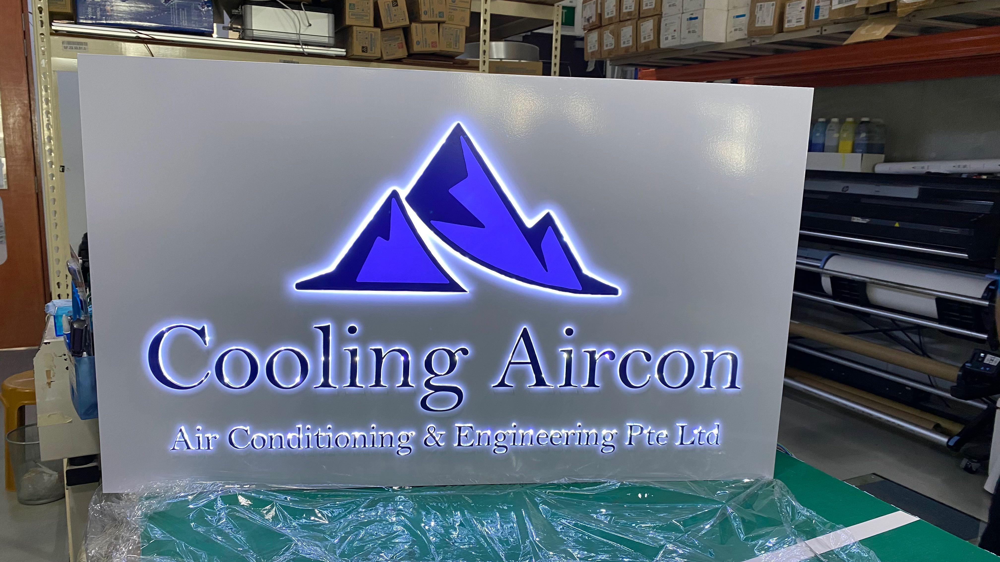 Acrylic signage lightbox backlit, Hobbies & Toys, Stationery & Craft ...