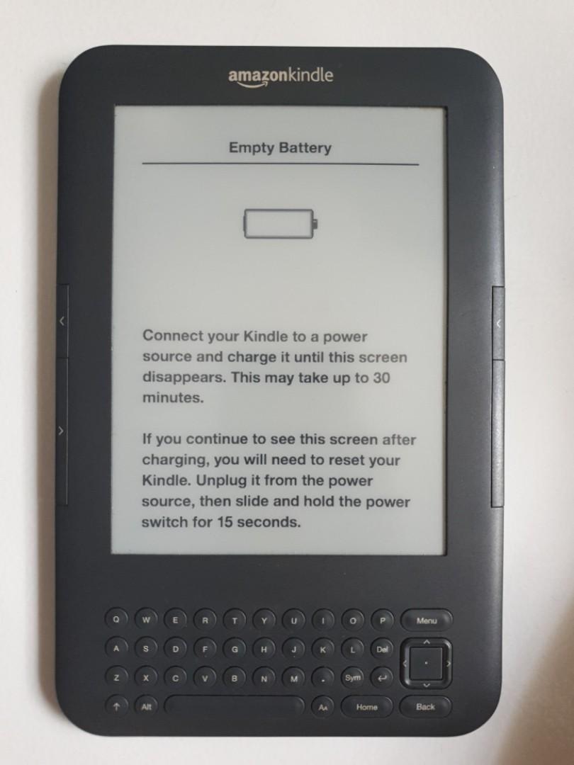 Amazon Kindle 3 Keyboard, Mobile Phones & Gadgets, E-Readers on Carousell