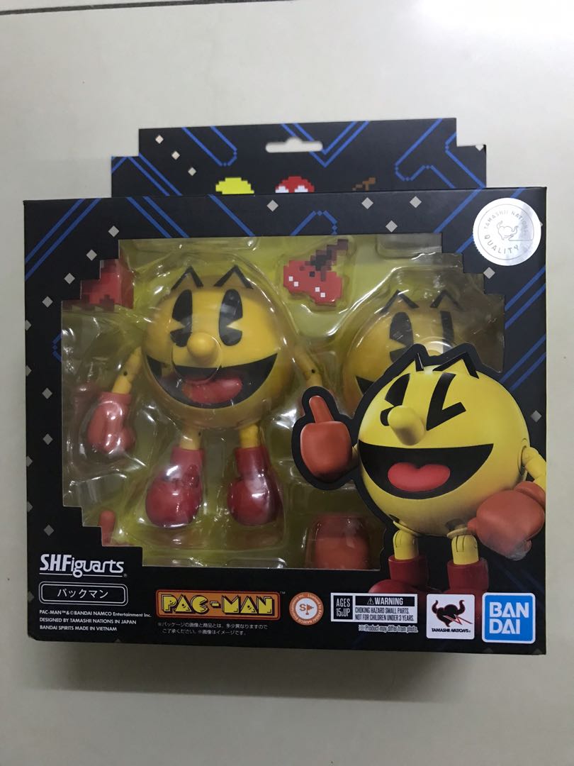 Bandai SHF S.H.Figuarts PAC-MAN Action Figure, Hobbies & Toys ...
