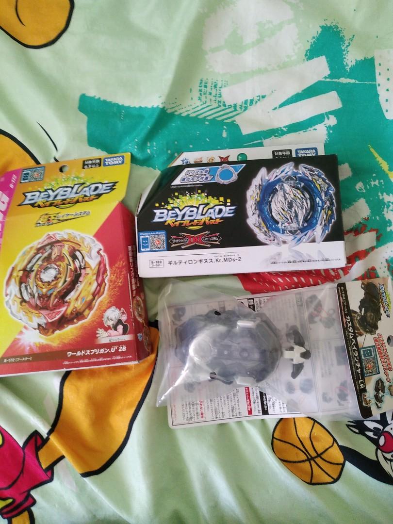 Beyblade bundle set takaratomy guilty longinus and world spriggan and ...