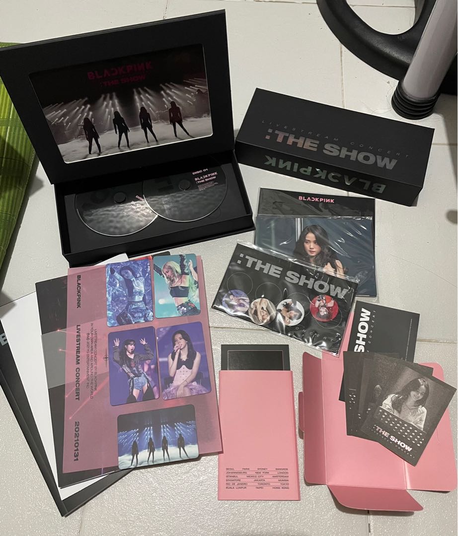 Blackpink 2021 The Show DVD (unsealed), Hobbies & Toys, Memorabilia ...
